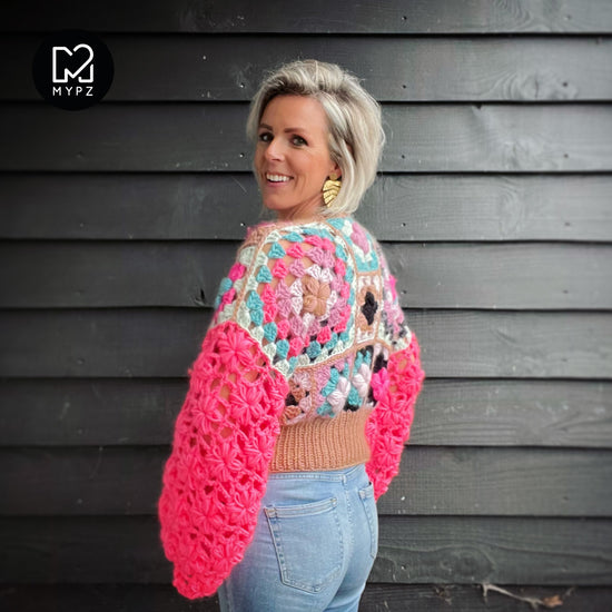 Haakpakket - 3D Flower Top Glory (ENG-NL) – MYPZ Handmade Luxury