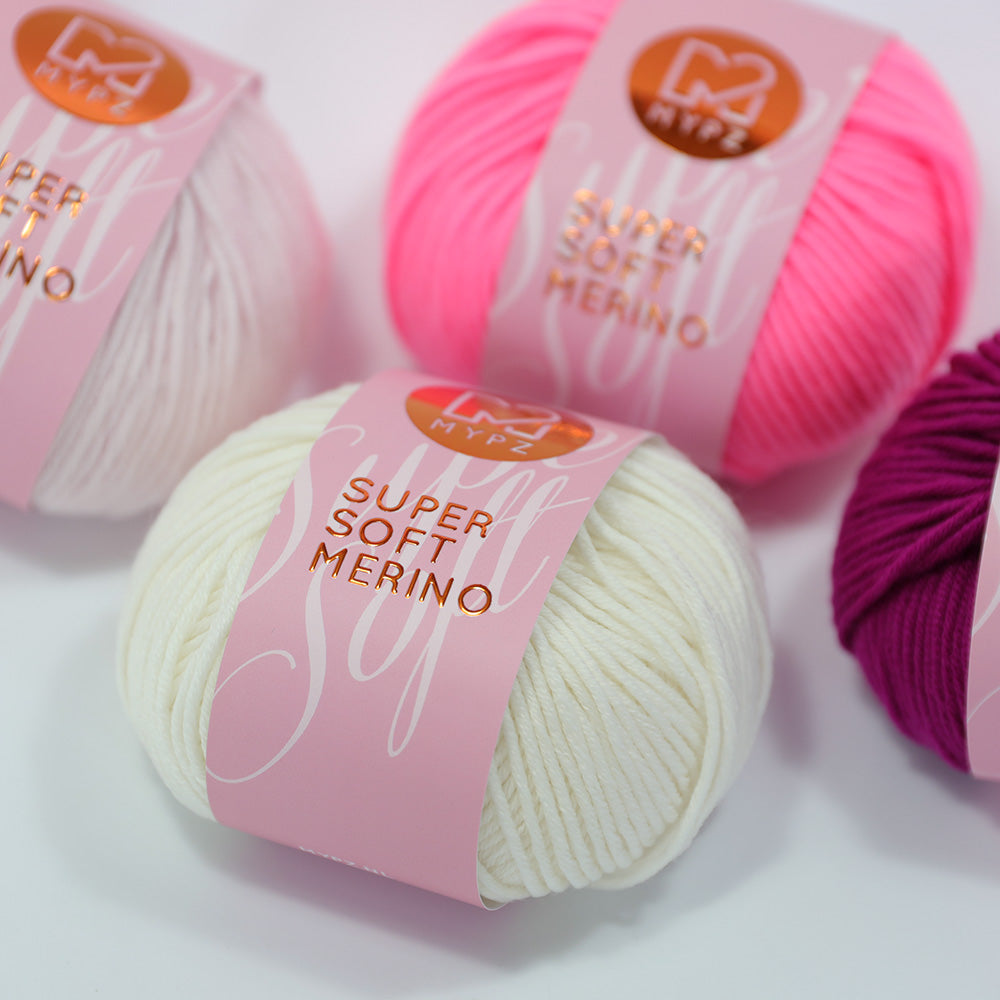 MYPZ Super Soft Merino - Off White – MYPZ Handmade Luxury