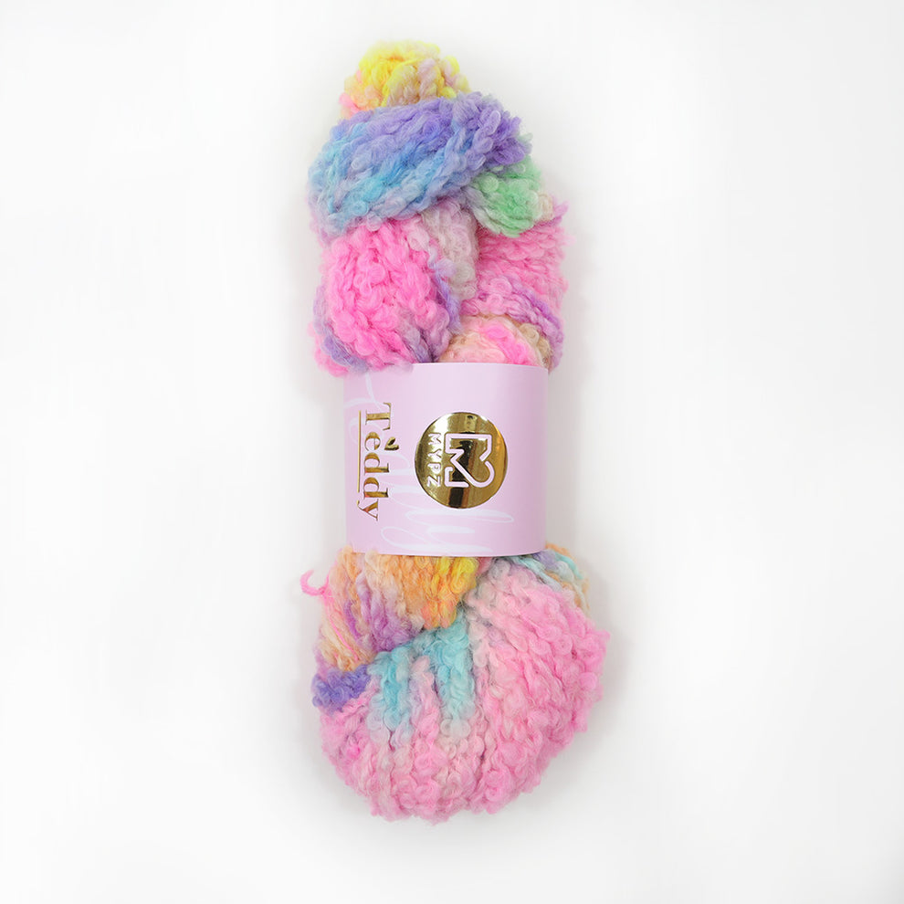 MYPZ Teddy – hand-dyed Happy Mess – MYPZ Handmade Luxury